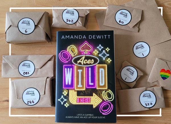 Aces Wild: A Heist by Amanda DeWitt | Alphabet Book Club